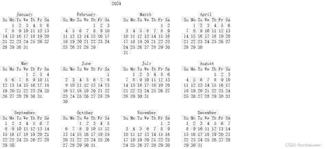 【python基础】—calendar模块 Csdn博客