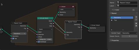 112818 Geometry Nodes Add Inspection Index To Repeat Zone Blender Blender Projects