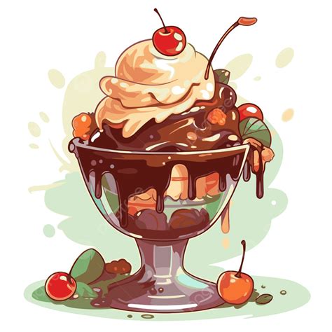 Ice Cream Sundae Party Clipart Melting Ice Cream Cone Clip Art Clip