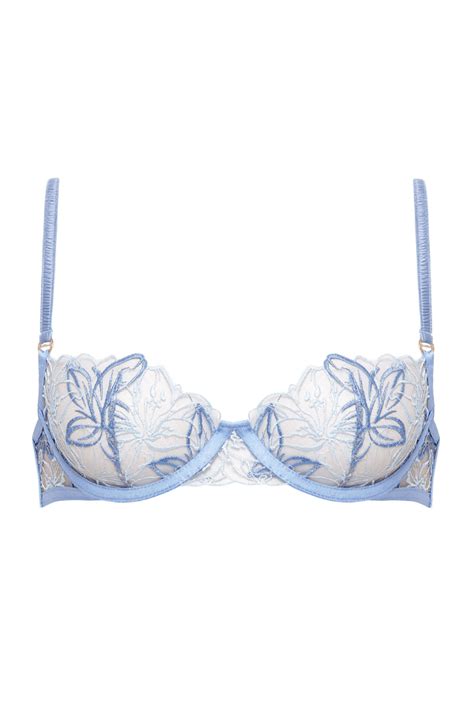 Lilly Wire Bra Hydrangea Blue Ice Water Blue Chérie Amour