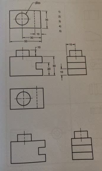 Solved P4 9 The Following Object Is Dimensioned