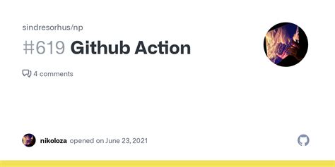 Github Action Issue Sindresorhus Np GitHub
