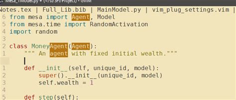 vim getting indentation wrong for python code with the python mode