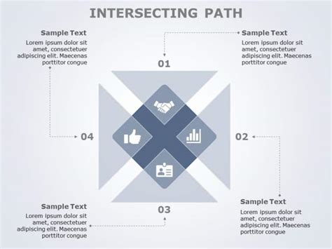 Intersecting Path 05 Powerpoint Template