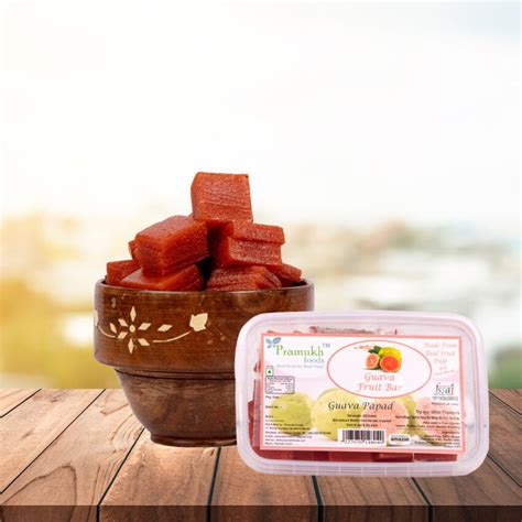 Guava Fruit Bar Guava Papad Pramukh Foods