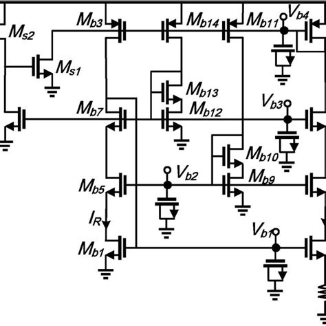 Schematic Of Gilbert Cell Mixer Download Scientific Diagram