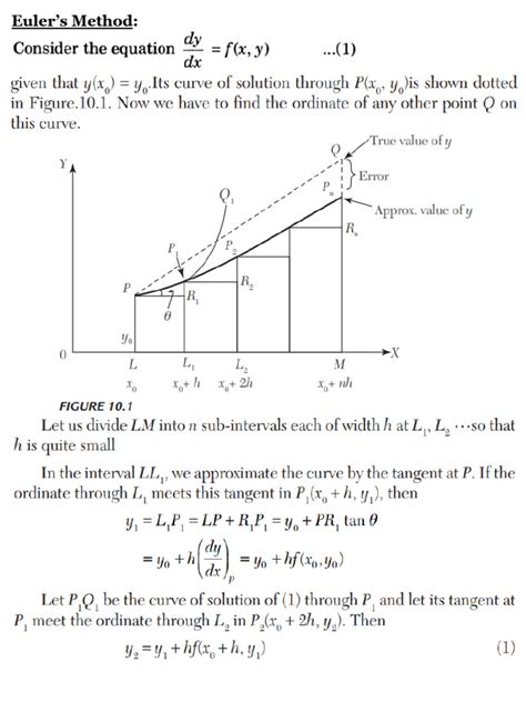 Eulers Method With Examples Pdf