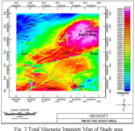 Figure 1 From Nickel Deposit Depth Estimation Using Source Parameter