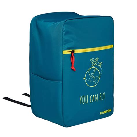 ᐉ Раница за ръчен багаж 40х25х20см в тъмнозелено и жълто цена 49 99 лв