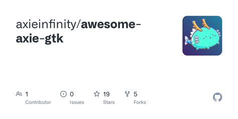 Github Axieinfinityawesome Axie Gtk