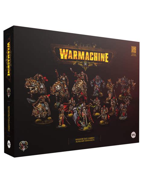 Warmachine Khador Old Umbrey Auxiliary Expansion The Art Store