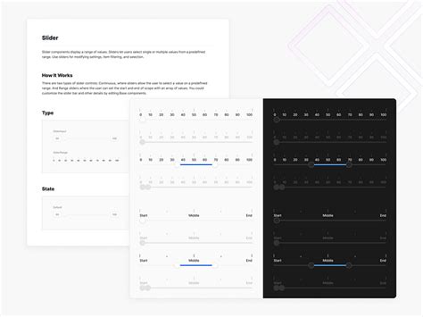 Slider Component For Figma — Frames X By Bunin Dmitriy On Dribbble
