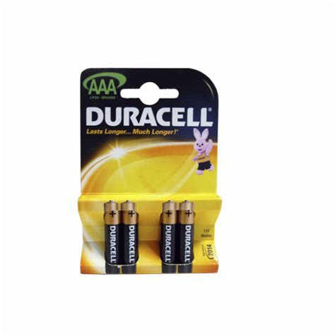 Duracell Aaa Batteries Pack 4 Hardware Heaven