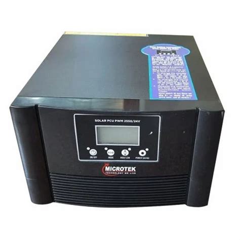 2250 Va Off Grid Microtek Pcu Pwm 2550 Solar Inverter At ₹ 14060 Piece In Coimbatore