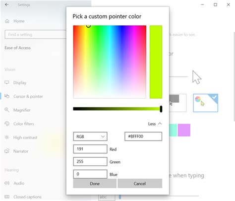 How To Change The Mouse Pointer Size And Color In Windows 10 Digital
