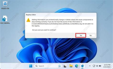 How To Create A Safe Mode Shortcut In The Desktop Context Menu Of Windows Restart Windows