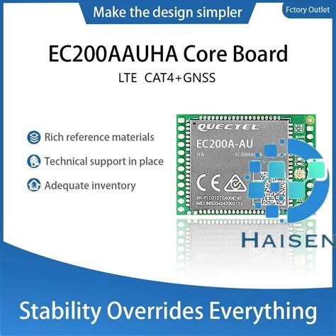 Haisen Quectel Ec200aauha Core Board Ec200aauha Development Board Lte Cat4 Gnss Voice Ec200