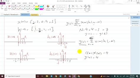 16 Dsp Convolution Examples Youtube