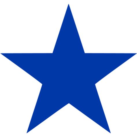 Blue Star Night Sky Radiant Cosmic Celestial Png