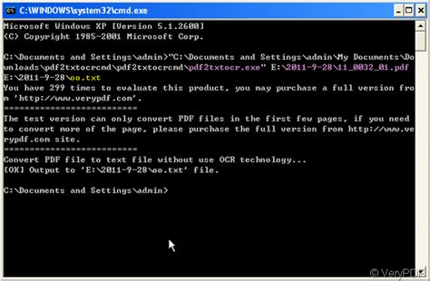 How To Convert PDF File To Text VeryPDF Knowledge Base