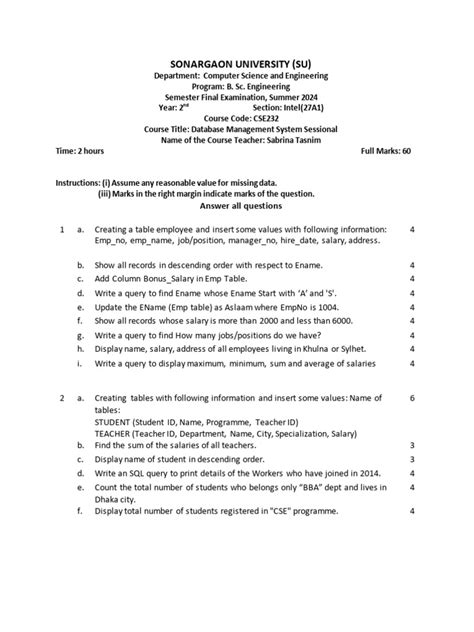 Dbms Qp Pdf