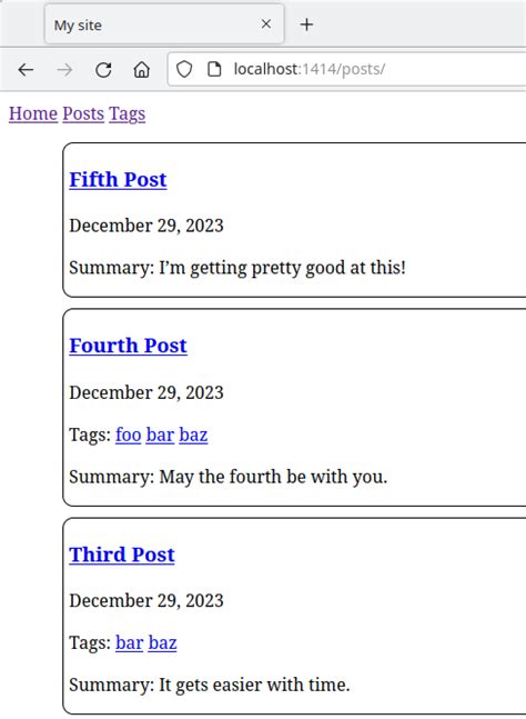 BIT 101 Creating A Hugo Theme Part 4
