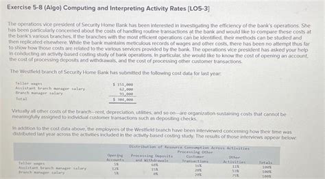 solved exercise 5 8 algo computing and interpreting
