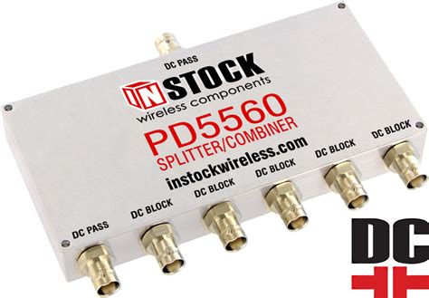 PD5560 BNC L Band Splitter Combiner INSTOCK Wireless