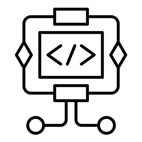 Algorithm Line Icon 14641685 Vector Art At Vecteezy