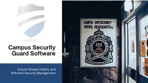 Campus Security Guard Software Key Features Guardmetrics