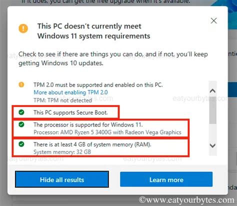 Check Windows Compatibility With Microsoft PC Health Check