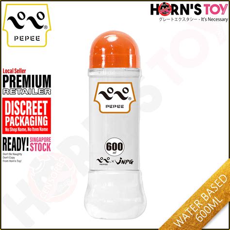 Jnpg X Pepee Japan Pepee Lotion Sex Lubricant 600ml Sex Lubricant For Men And Onahole Shopee
