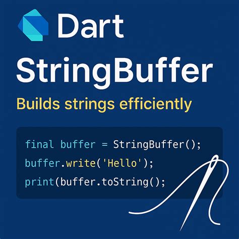 Terdarts Stringbuffer The Right Way To Build Strings Efficiently By Nurobyte Medium