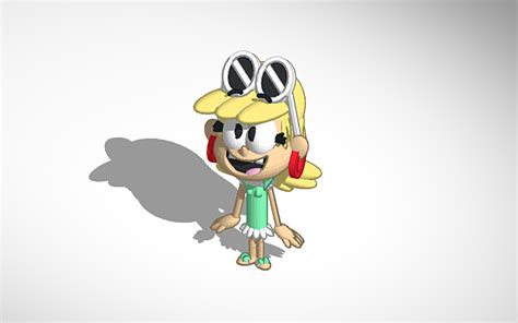 3d Design Leni Loud The Loud House Tinkercad