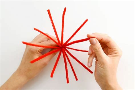 How To Make Pipe Cleaner Rose Rings One Little Project