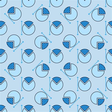 Premium Vector Mathematics Circle Vector Math Colored Seamless Pattern