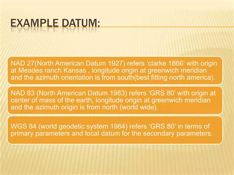 Geographic Coordinate System Map Projection PPTX