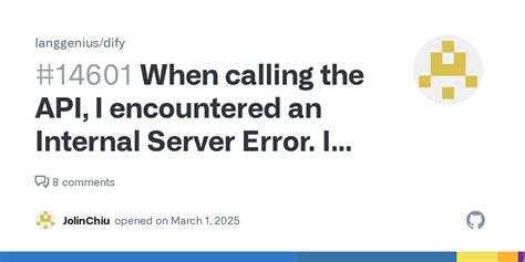 When Calling The Api I Encountered An Internal Server Error I Attached The Api Logs Please