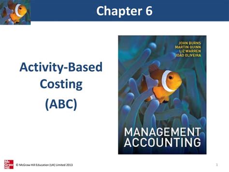 chapter06 ppt management accounting activity based accounting ppt