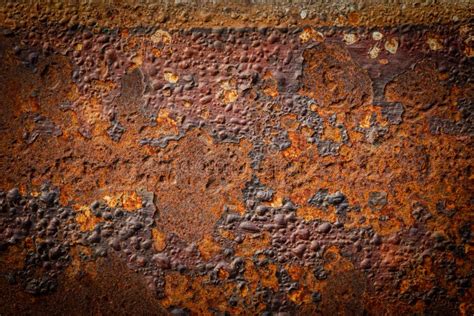 Texture And Details Of Rust Used As A Background Stock Image Image Of Structure Grain