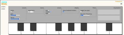 Made A Synth Using React And Web Audio Api Douglas Little Posted On