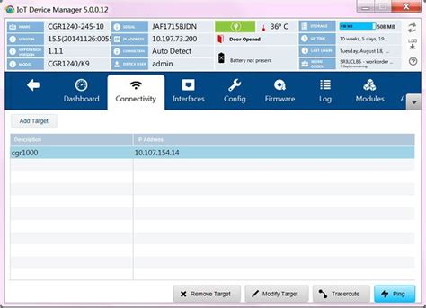 Cisco IoT Device Manager Installation And User Guide Release X Performing Tasks On The CGR