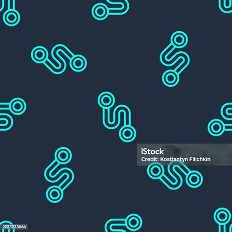 녹색 선 경로 위치 아이콘 파란색 배경에 원활한 패턴을 격리 지도 포인터 기호입니다 경로 또는 도로의 개념입니다 Gps 네비게이터 벡터 일러스트레이션 0명에 대한 스톡 벡터