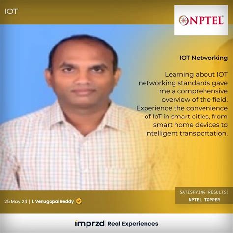 Venu Gopal Reddy Posted On Linkedin