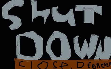 Shut Down Logo By Flyscratch On Deviantart
