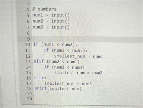 Solved Write A Program Whose Inputs Are Three Integers And