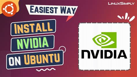 how to install nvidia driver on ubuntu 22 04 lts linuxsimply youtube