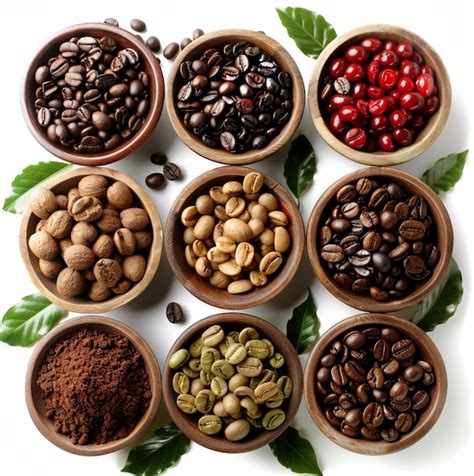 Premium Photo Types Of Coffee Beans