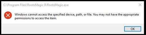 Windows Cannot Find The Exe File Rootsmagic Rootsmagic Community