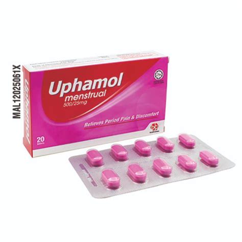 Fast Shipout Uphamol Menstrual 10s Panadol Menstrual Generic